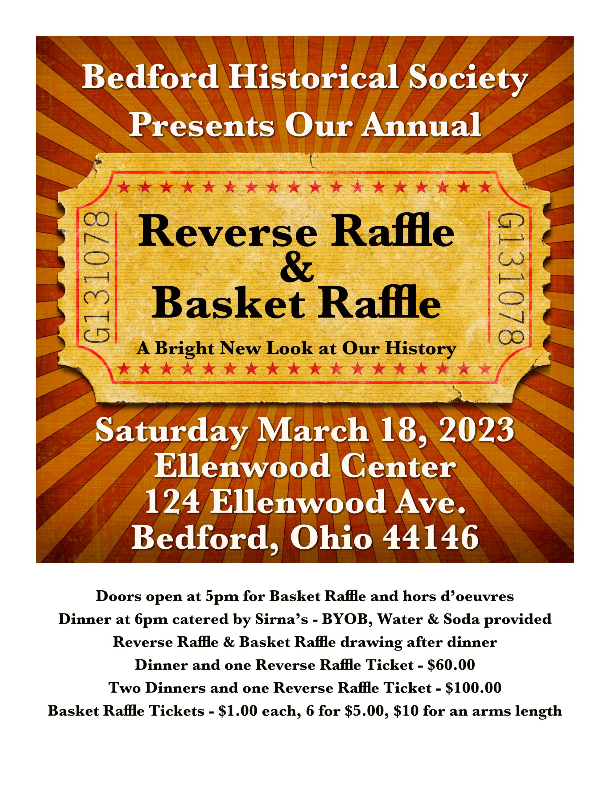 Reverse Raffle – A Bright New Look at Our History – Bedford Ohio ...